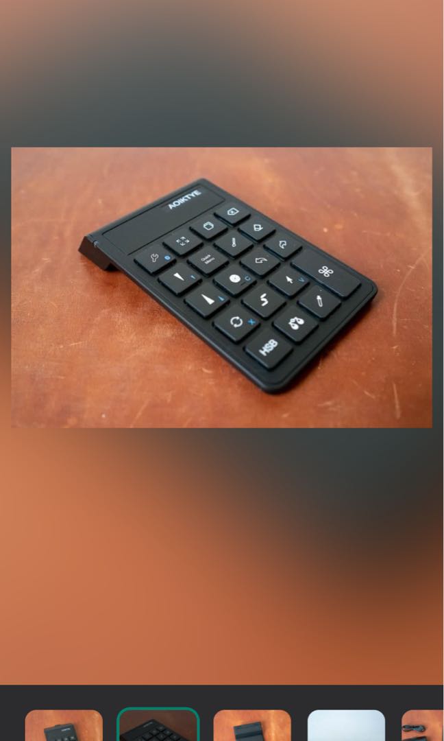 Aoikyte Procreate keypad shortcut, Computers & Tech, Parts ...