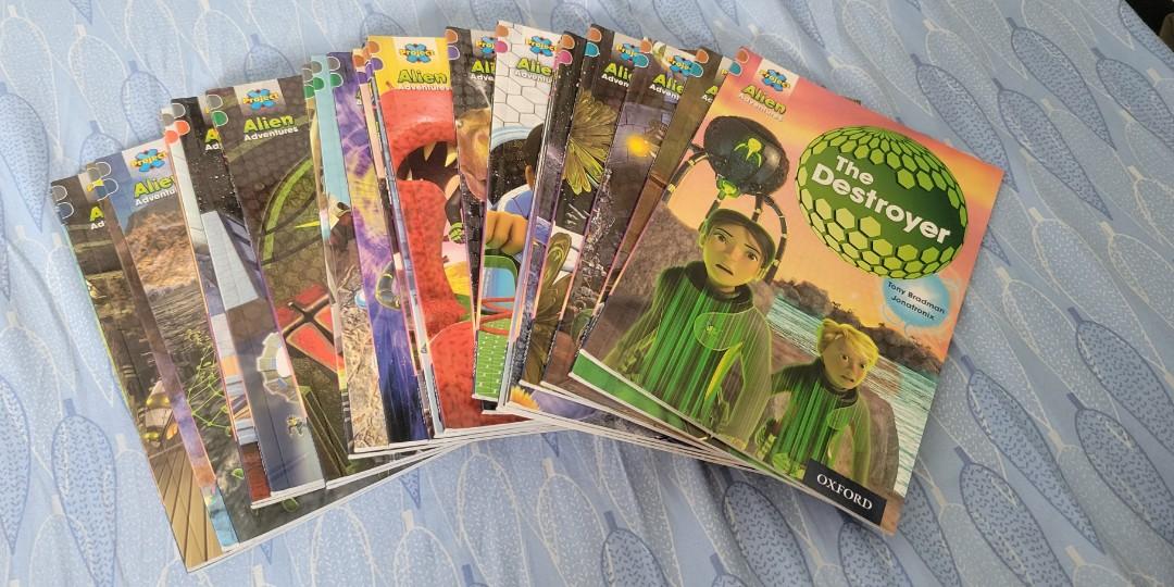 Project X Alien Adventures Set 1 & 2, 興趣及遊戲, 書本 & 文具, 小朋友書 - Carousell