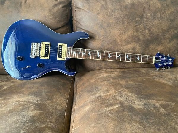 PRS SE Standard 24 Translucent Blue Made in Indonesia, Hobbies & Toys ...