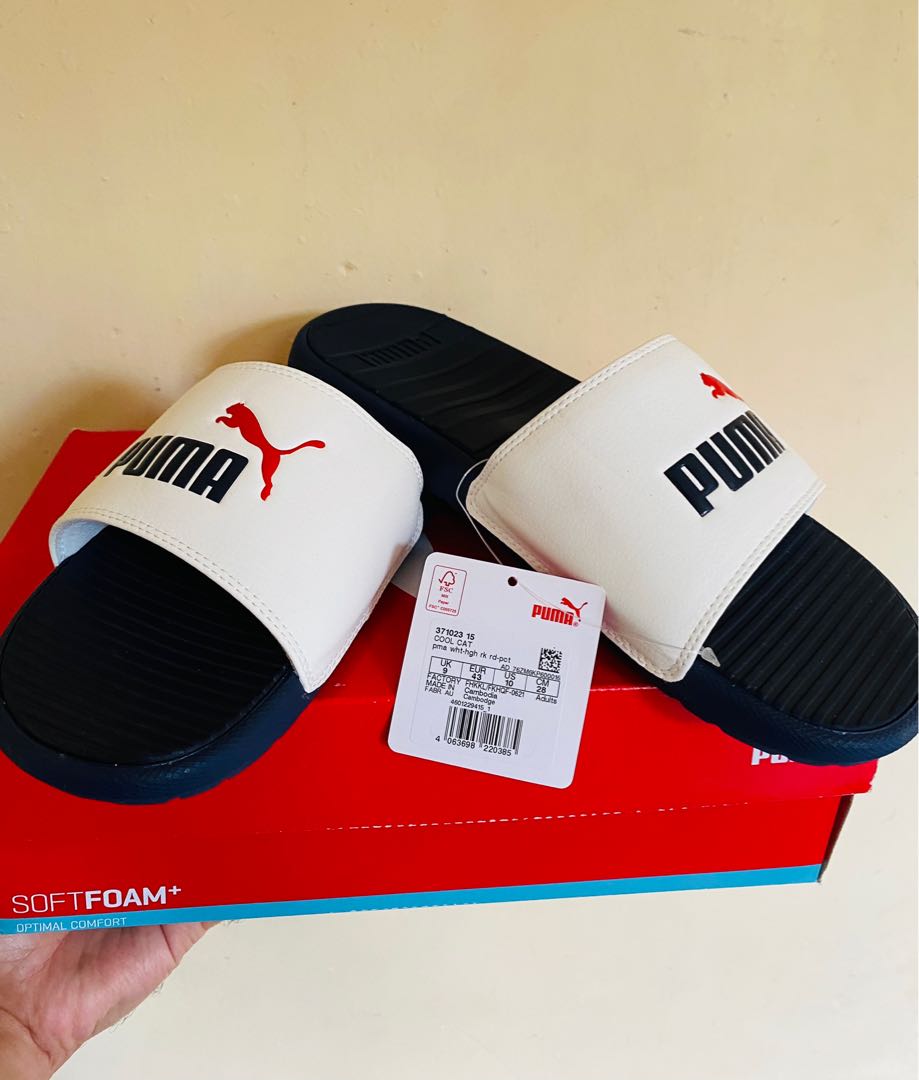 PUMA Slides, Men's Fashion, Footwear, Slippers & Slides on Carousell