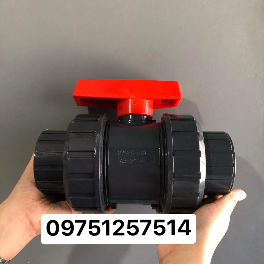 PVC Ball Valve w/ Union Patentee, Commercial & Industrial, Construction ...