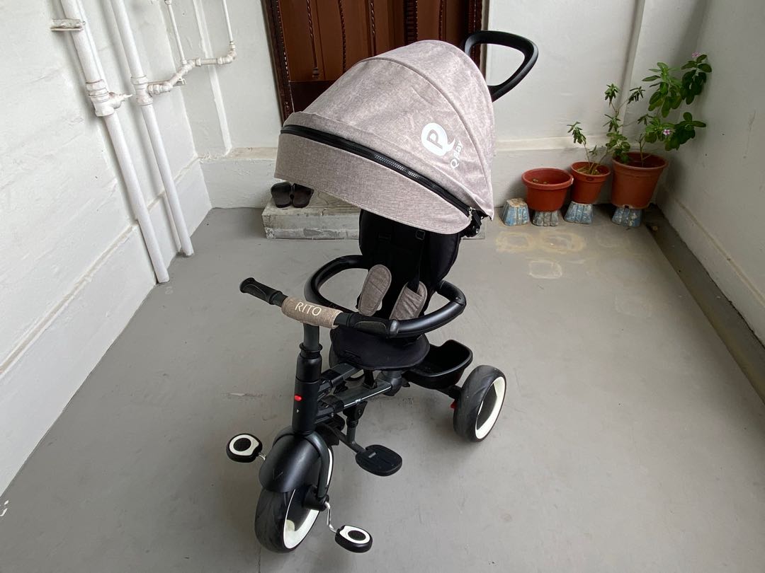 Qplay Rito tricycle/trike, Babies & Kids, Going Out, Strollers on Carousell