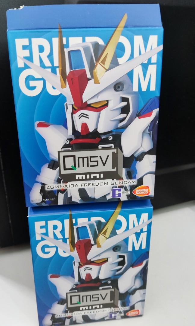 QMSV mini Freedom Gundam, Hobbies & Toys, Toys & Games on Carousell