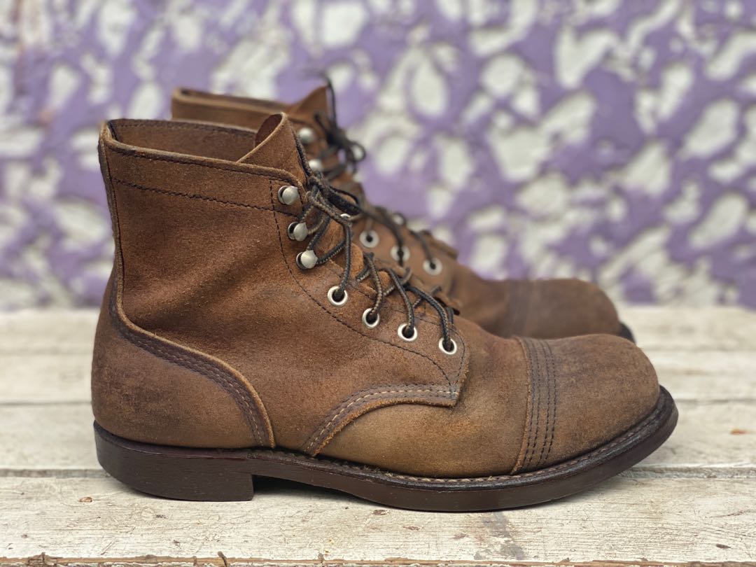 Red Wing Iron Ranger 8113 captoe boots size 7D US, Men's Fashion ...