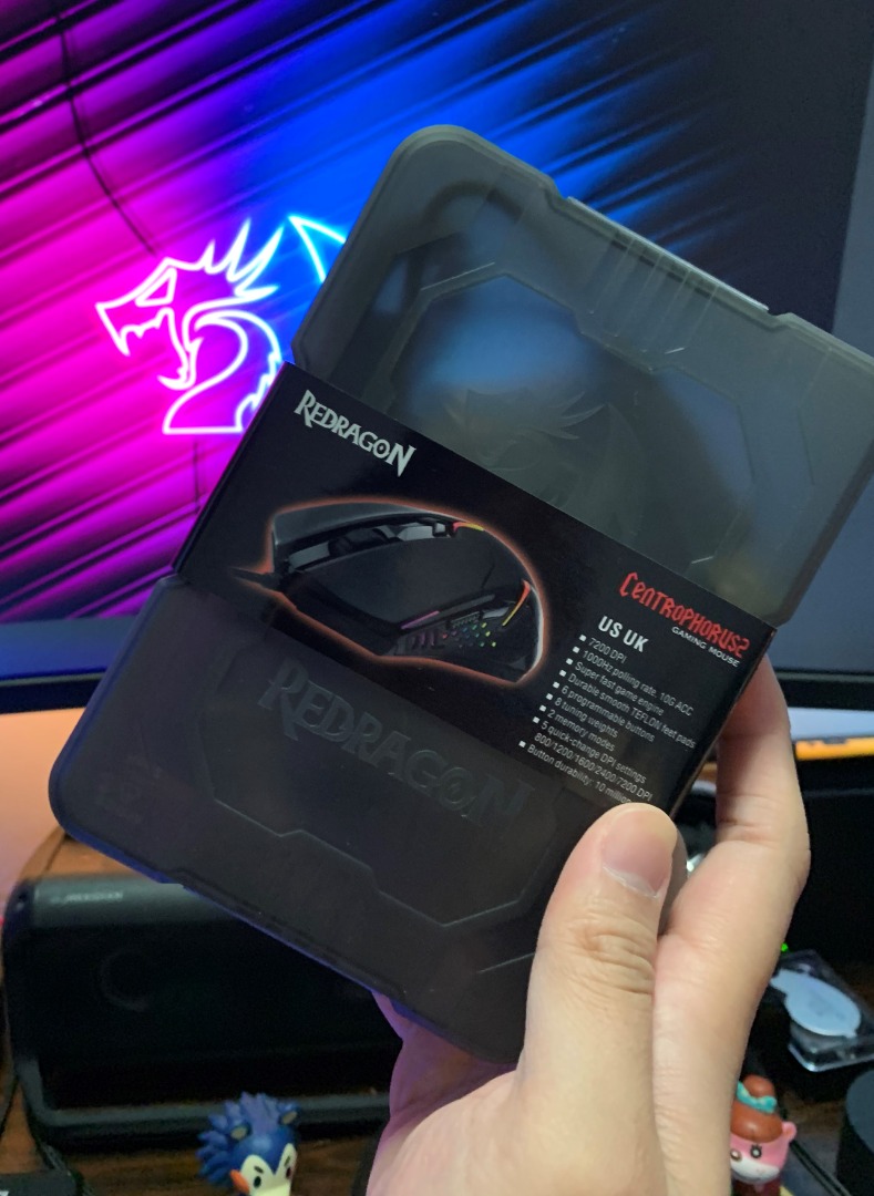 Redragon M601 RGB Gaming Mouse Backlit Wired Ergonomic 7 Button ...