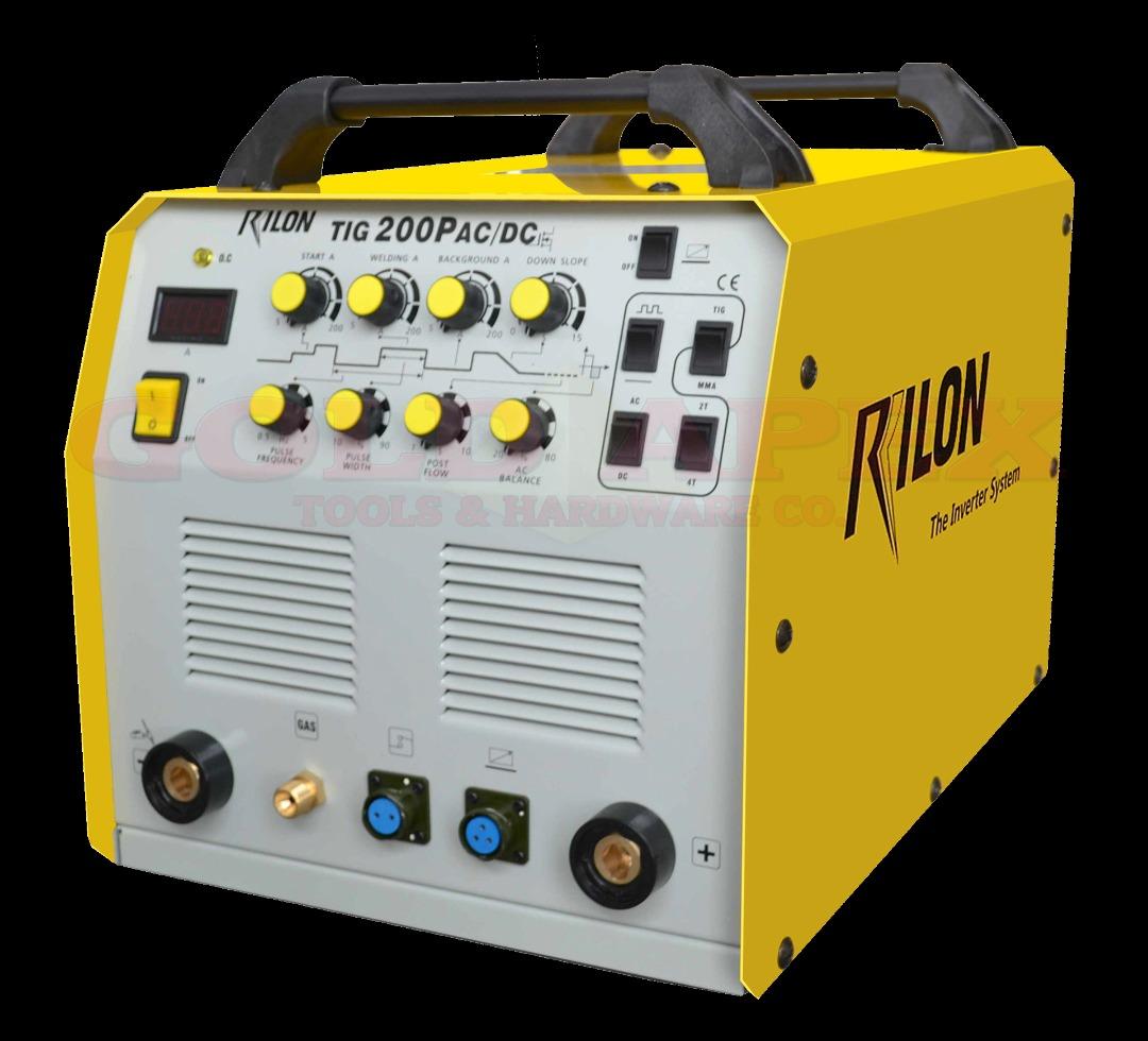 Rilon TIG200P AC/DC Inverter Welding Machine (TIG/ARC), Commercial ...