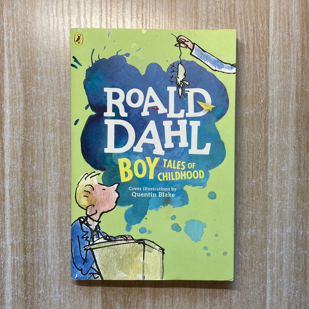 Roald Dahl Boy Tales of Childhood, 興趣及遊戲, 書本 & 文具, 小說 & 故事書 - Carousell