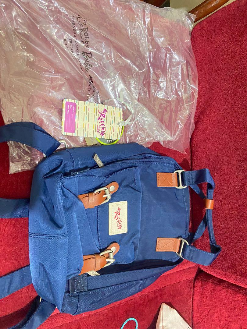 Ruffles Bag 12” Navy Blue backpack, Women's Fashion, Bags & Wallets ...