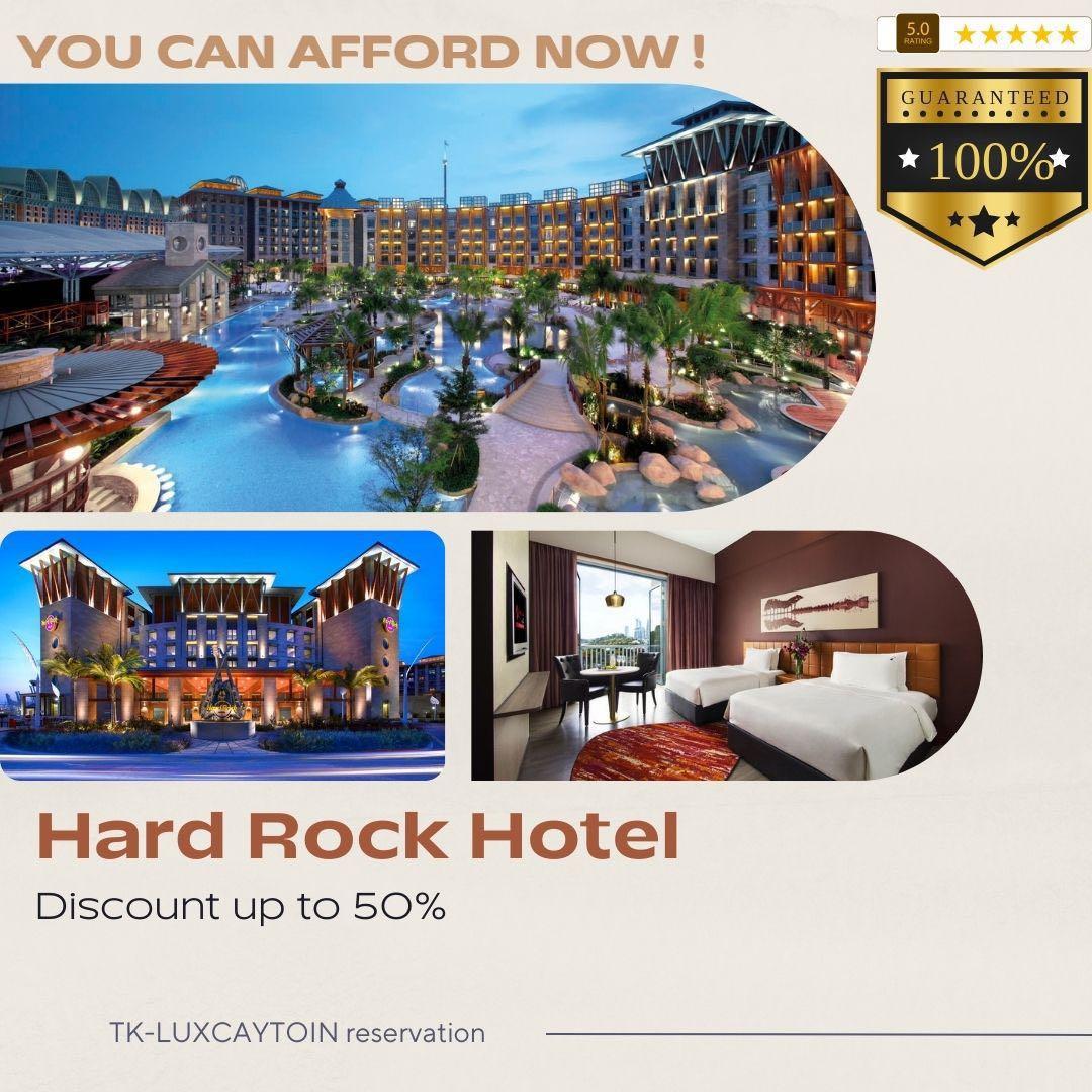 RWS Hard Rock Hotel Staycation - up to 60% Discount - Available Daily ...