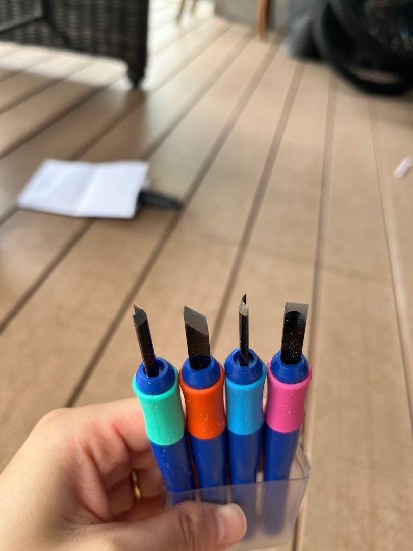 Sakura Wood carving tools and knife, Hobbies & Toys, Stationery & Craft ...