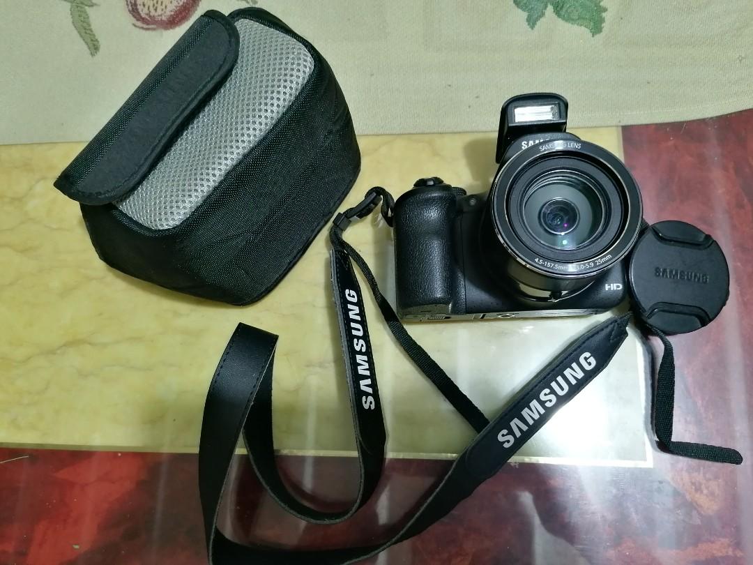 Samsung WB1100F 16.4MP Smart WiFi & NFC Digital Camera with 35x Optical ...