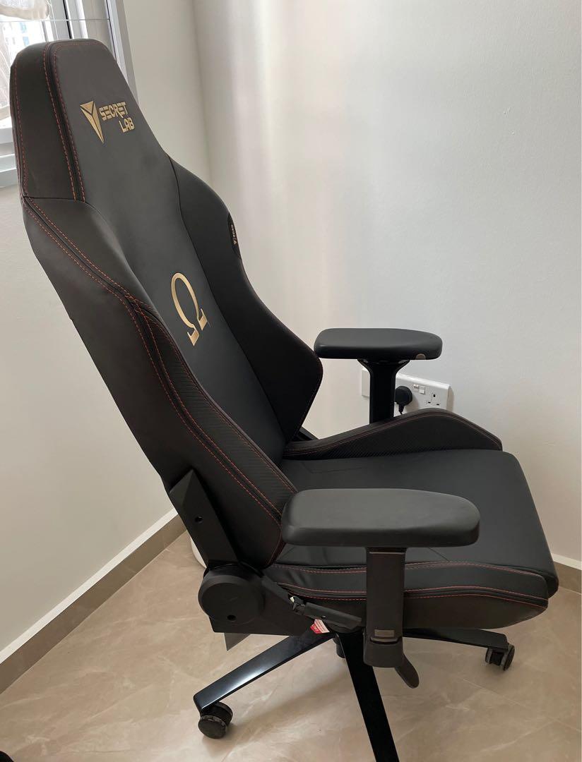 Secret lab Omega Stealth Edition, Furniture & Home Living, Furniture ...