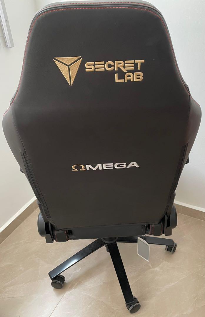 Secret lab Omega Stealth Edition, Furniture & Home Living, Furniture ...