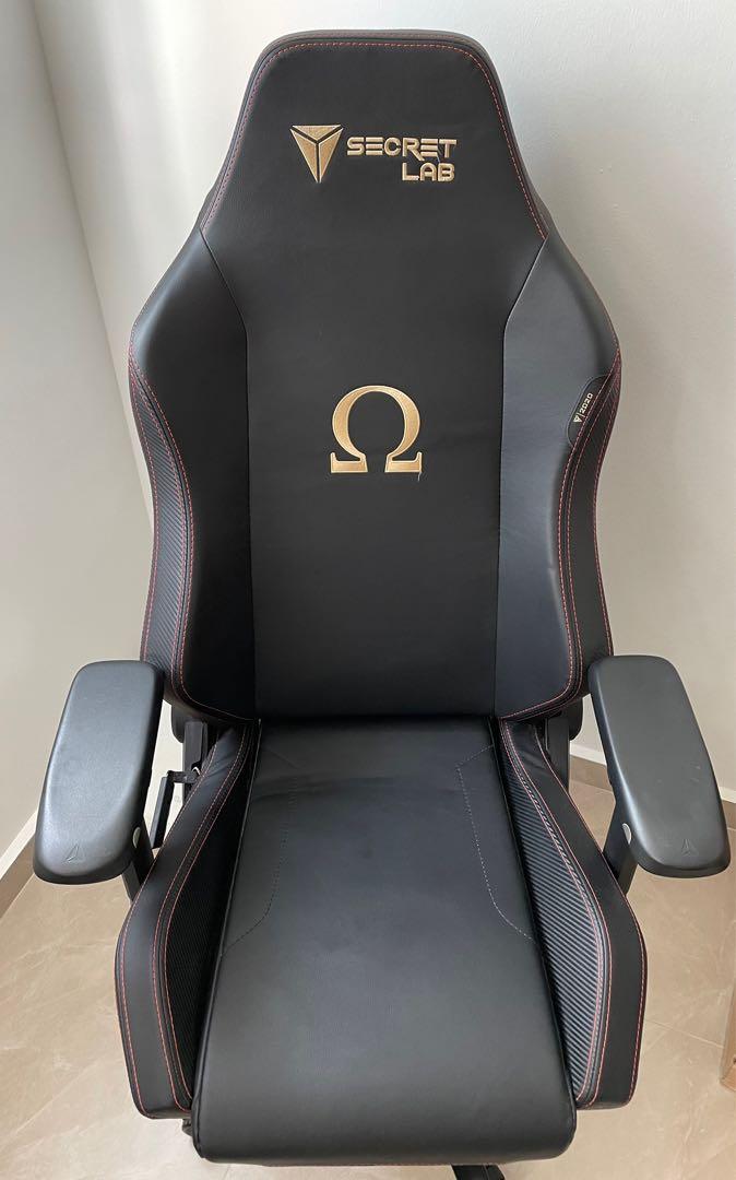 Secret lab Omega Stealth Edition, Furniture & Home Living, Furniture ...