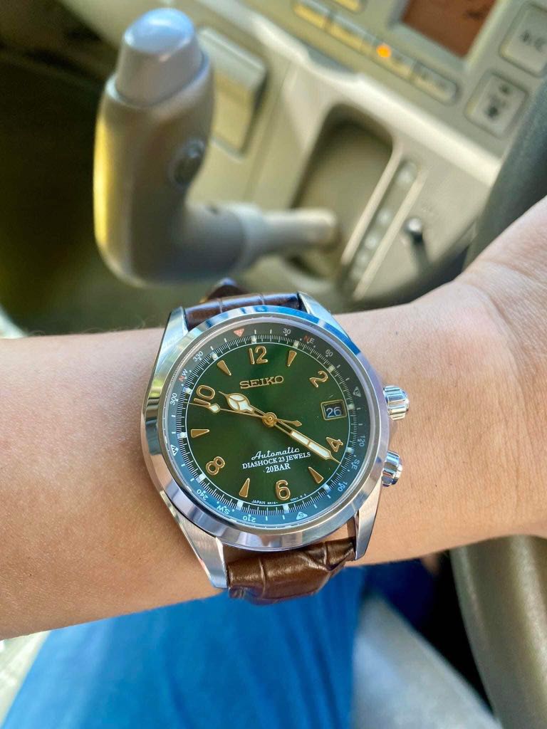 Seiko Alpinist SARB017 (2019), Men's Fashion, Watches & Accessories ...