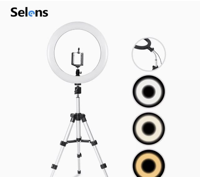 Selens 26cm LED Ring light, Photography, Photography Accessories ...