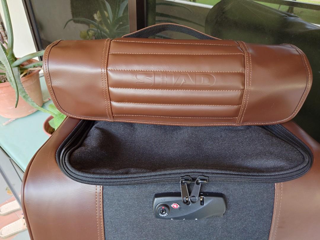 Shad SR28 Cafe Racer 27L Saddle Bag, Motorcycles, Motorcycle ...