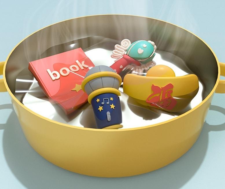 Baby Zhua Zhou One Year Old Lunar Birthday Ceremony First Grab Items ...