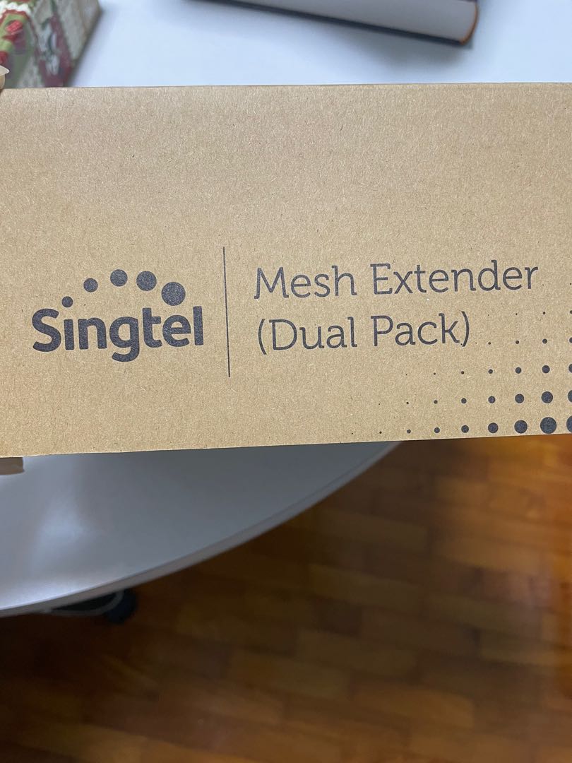 Singtel Wifi Mesh Extender V2 (Dual Pack), Computers & Tech, Office ...
