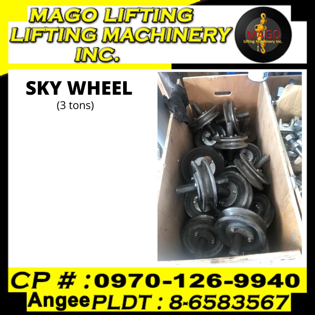 Sky Wheel (3 tons), Commercial & Industrial, Construction Tools ...