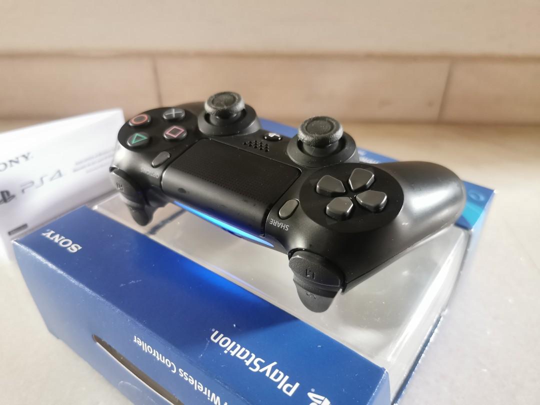 Sony PS4 Dualshock 4 original genuine controller black, Video Gaming ...