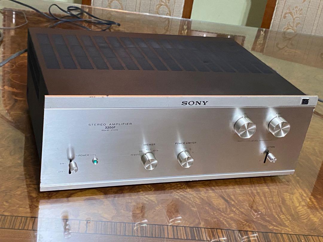 Sony TA-3200F Stereo Power Amplifier (1970-77), Audio, Soundbars ...