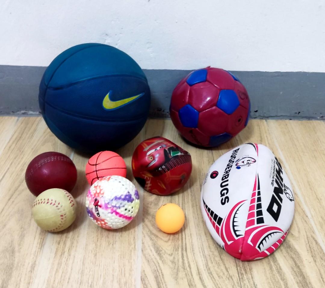 Sports Ball set, Hobbies & Toys, Toys & Games on Carousell