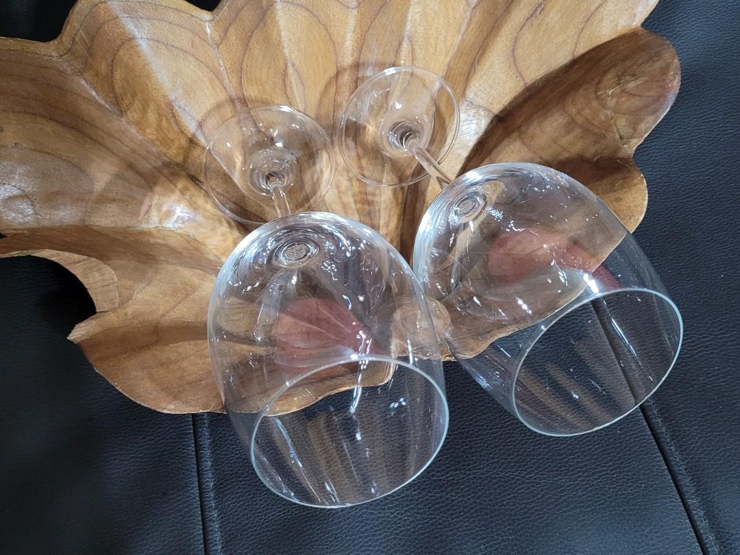 Stolzle Lausitz Grandezza Wine Glasses (set of 2), Furniture & Home ...