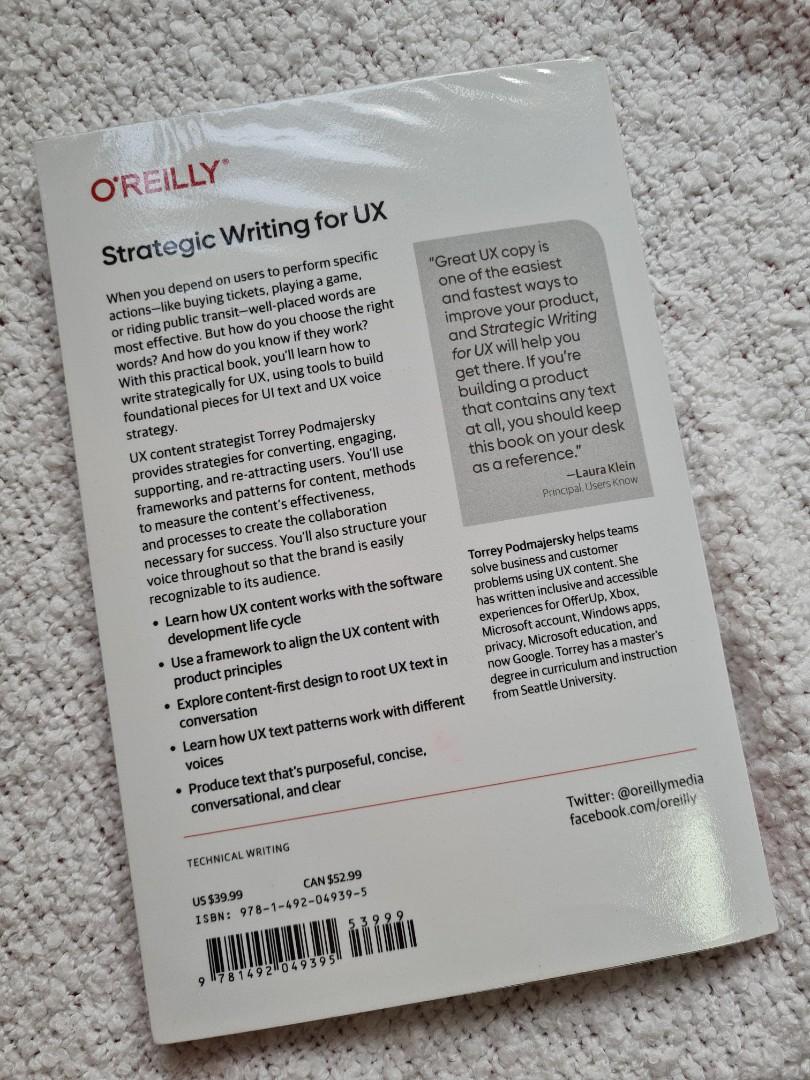 Strategic Writing for UX: Drive Engagement, Conversion, and Retention ...