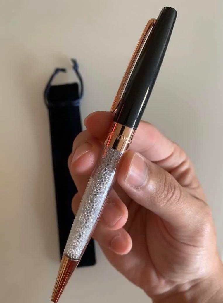 Swarovski Cryst Stardust BP Pen, Hobbies & Toys, Stationery & Craft, Stationery & School ...