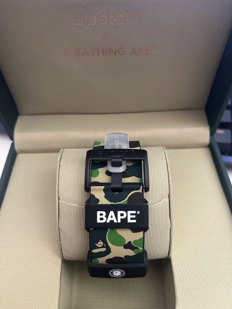 Swatch X Bape, Luxury, Watches on Carousell
