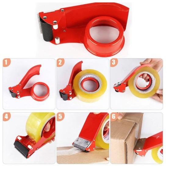 Tape Cutter Dispenser | Packaging Moving Carton Box Cutter| Tape Gun, Hobbies & Toys, Stationery ...