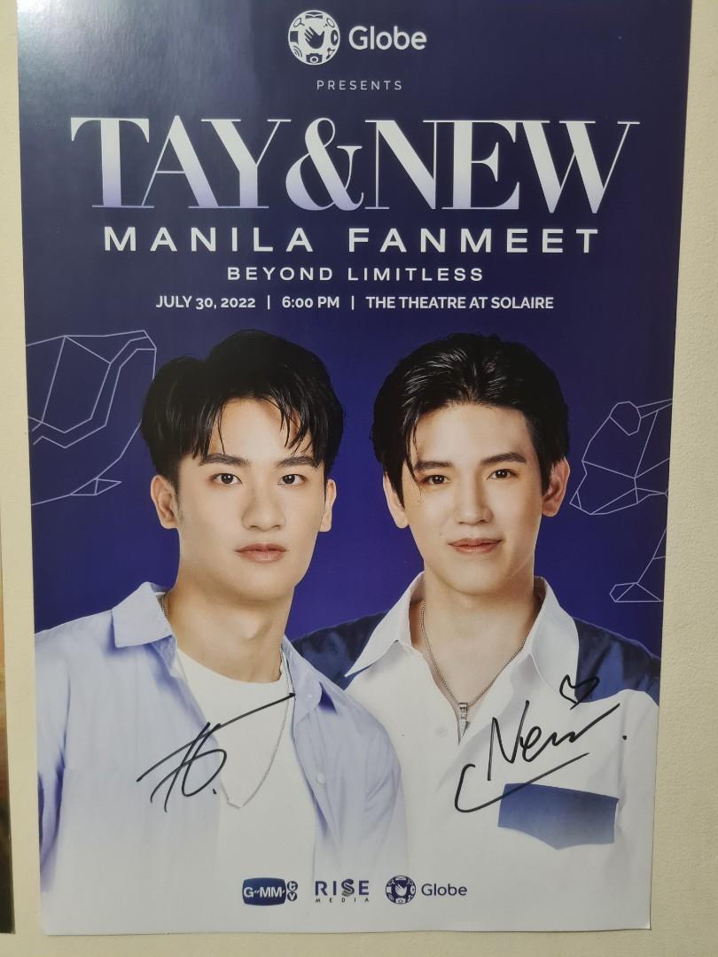 TayNew Posters - Polca the Journey and Tay&New Manila Fanmeet (SIGNED ...