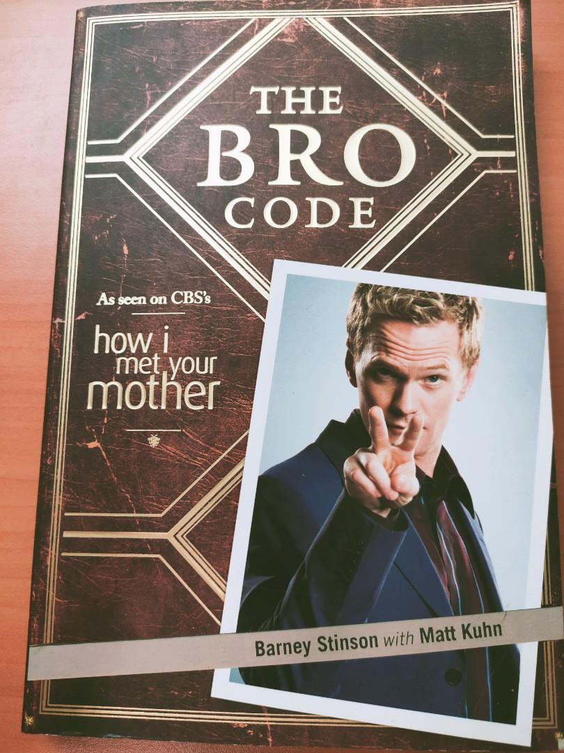 The Bro Code book, Hobbies & Toys, Books & Magazines, Fiction & Non ...