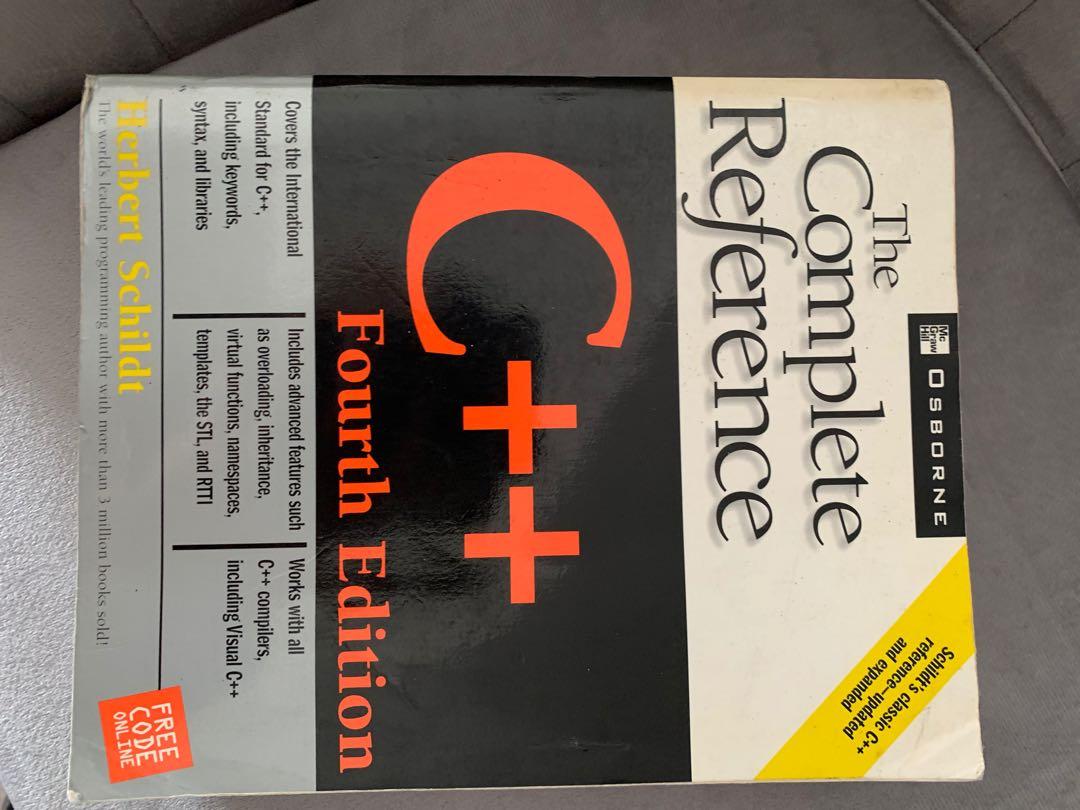 The Complete reference C++, Hobbies & Toys, Books & Magazines ...