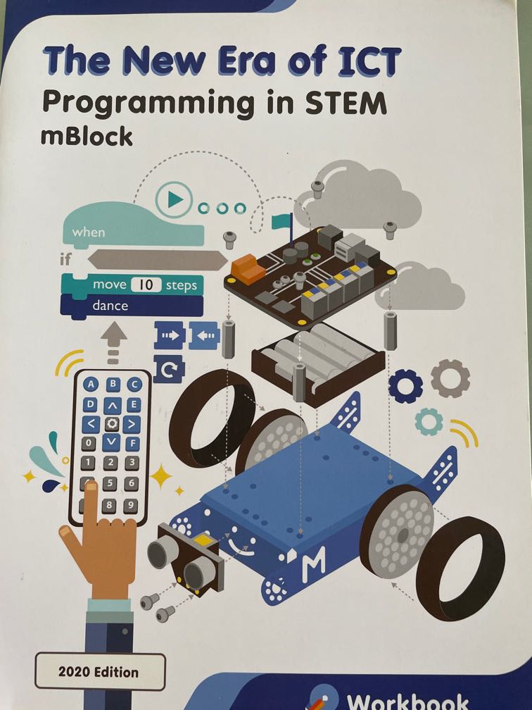 The New Era of ICT Programming in STEM mBlock Workbook, 興趣及遊戲, 書本 & 文具 ...