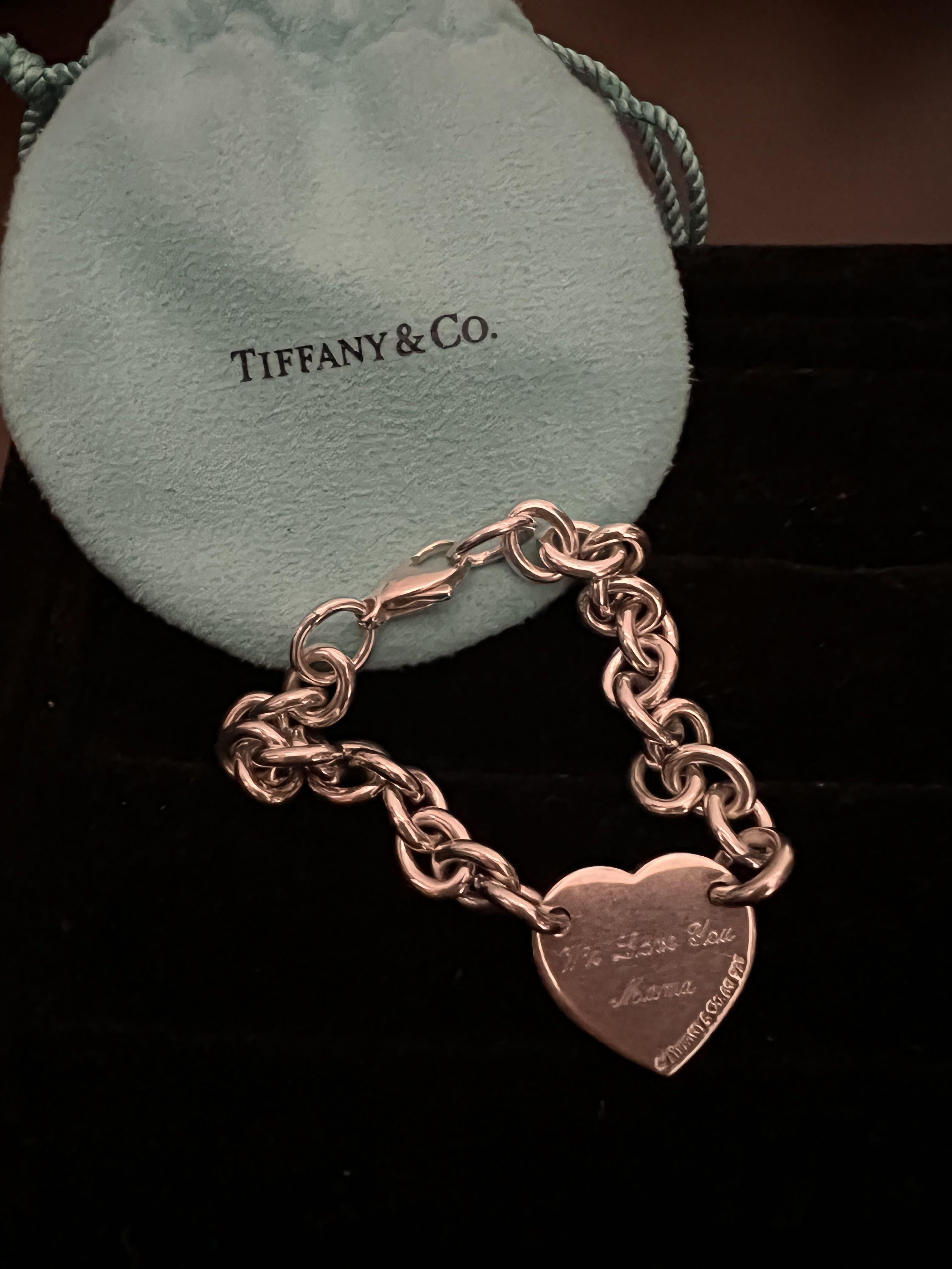 Tiffany personalised bracelet store