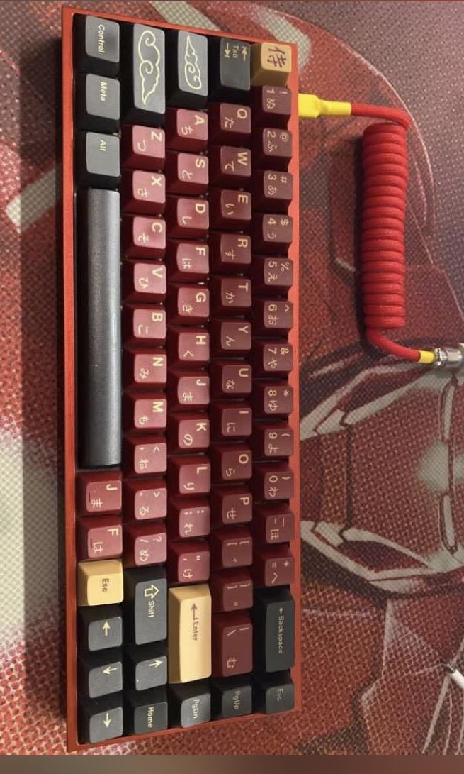 Tofu 65 custom mechanical keyboard, Computers & Tech, Parts ...