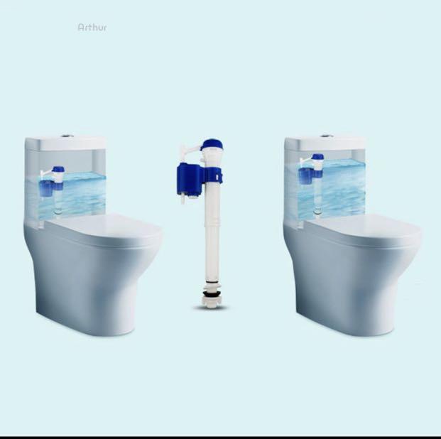 Toilet WC Flush Bottom Water Inlet Entry Fill Valve, Furniture & Home ...