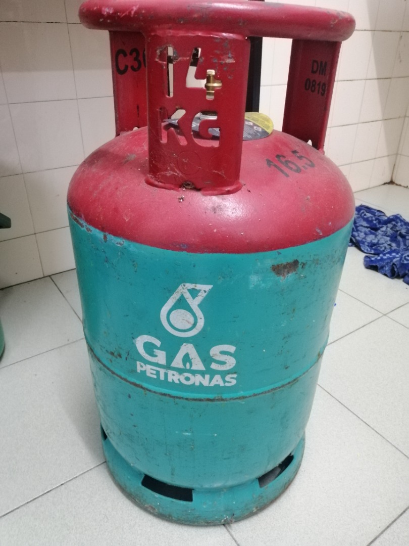 Tong gas kosong 16.5kg, TV & Home Appliances, Kitchen Appliances ...