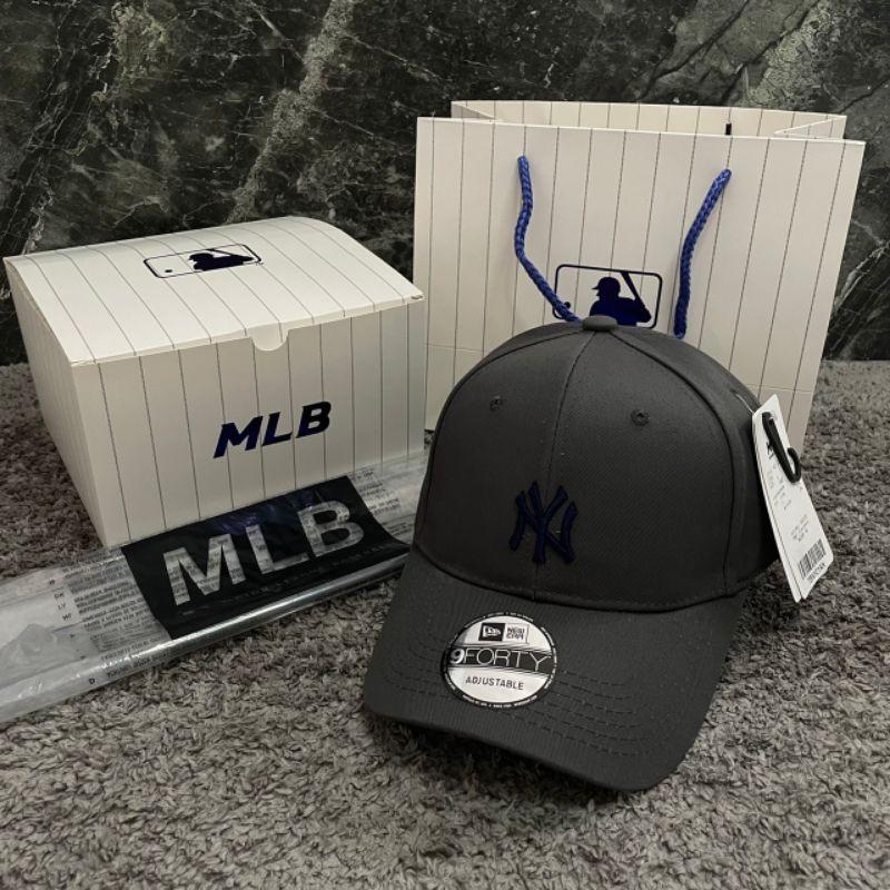 Topi MLB x New Era Army Grey, Barang Mewah, Aksesoris di Carousell