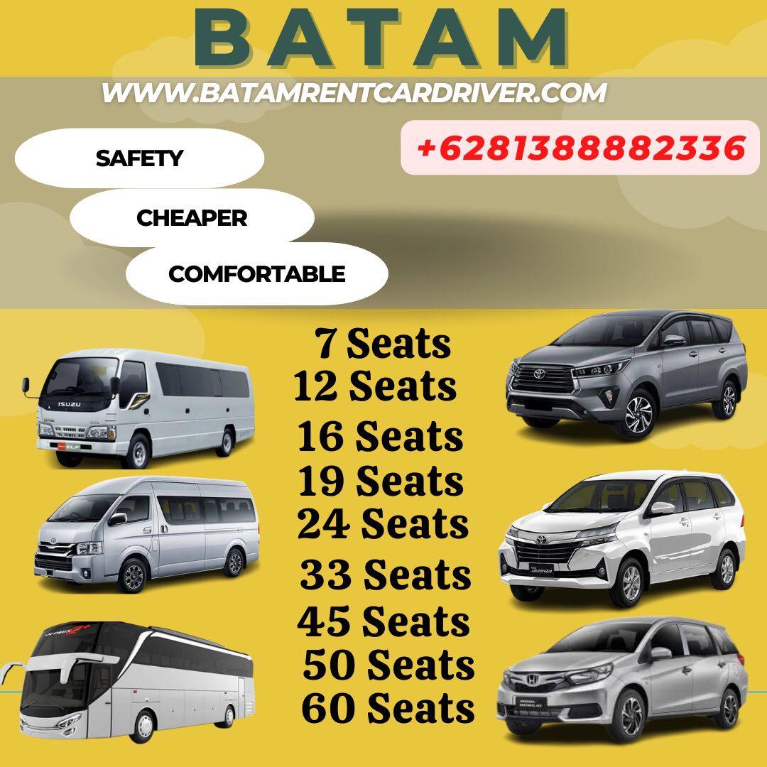Tour Travel Batam - Rent Car Batam Driver, Cars, Car Rental on Carousell