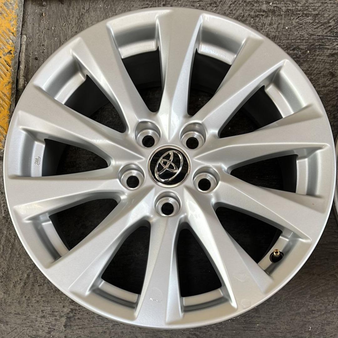 Toyota Original rims, Car Accessories, Tyres & Rims on Carousell