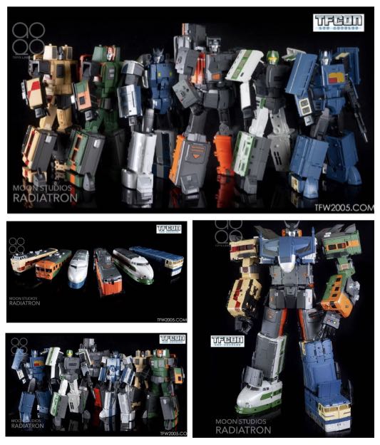 Transformers Moon Studio Radiatron (Reissue)(aka 3rd Party G1 Raiden ...