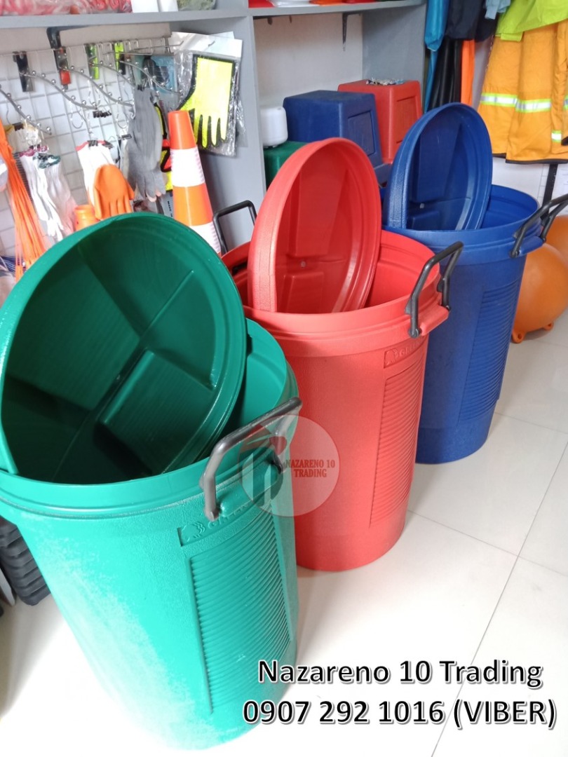 Trolling bin trash bin w/out wheels 150L 249, Furniture & Home Living ...