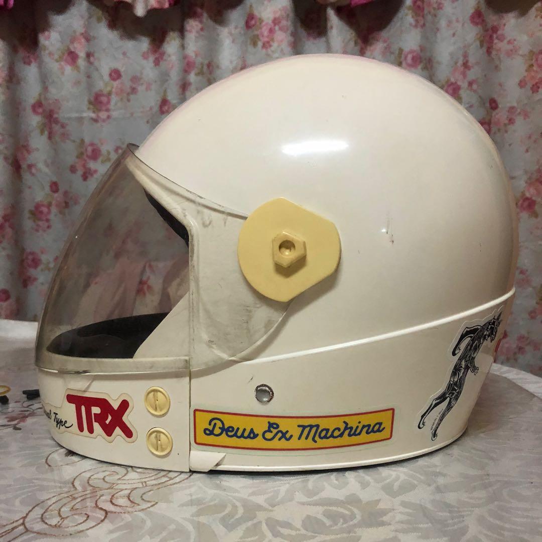 trx dual type helmet moto 3, Motorbikes on Carousell