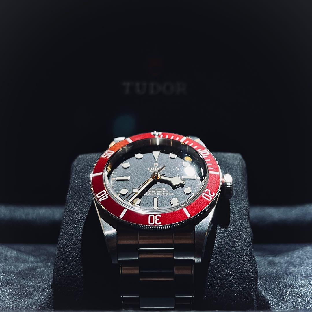 Tudor Black Bay Red, Luxury, Watches on Carousell