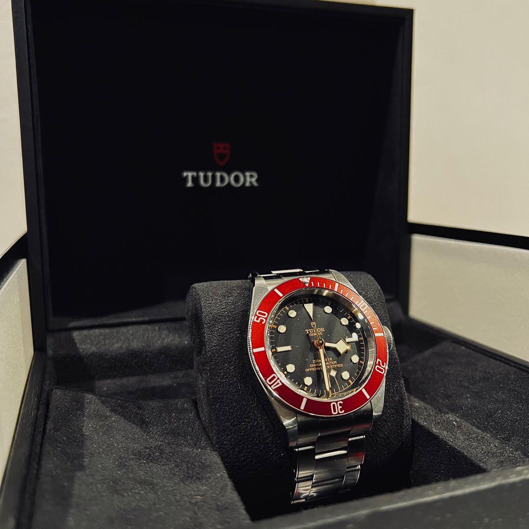 Tudor Black Bay Red, Luxury, Watches on Carousell