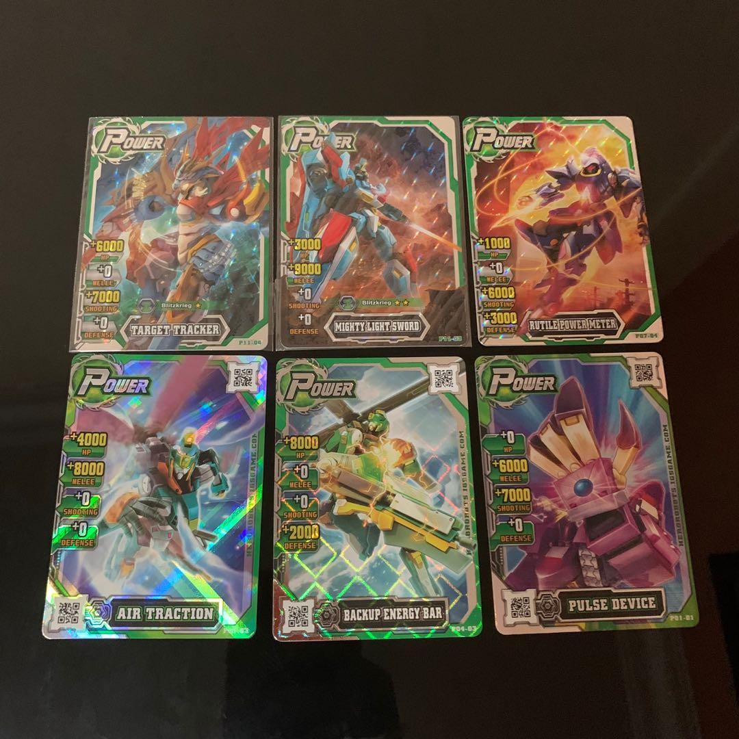 UPDATED LIST Hero Of Robots Gold silver promo cards, Hobbies & Toys ...