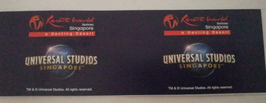 USS tickets valid btw 1 Aug 2022 to 29 Sep 2022 (with $5 meal voucher ...